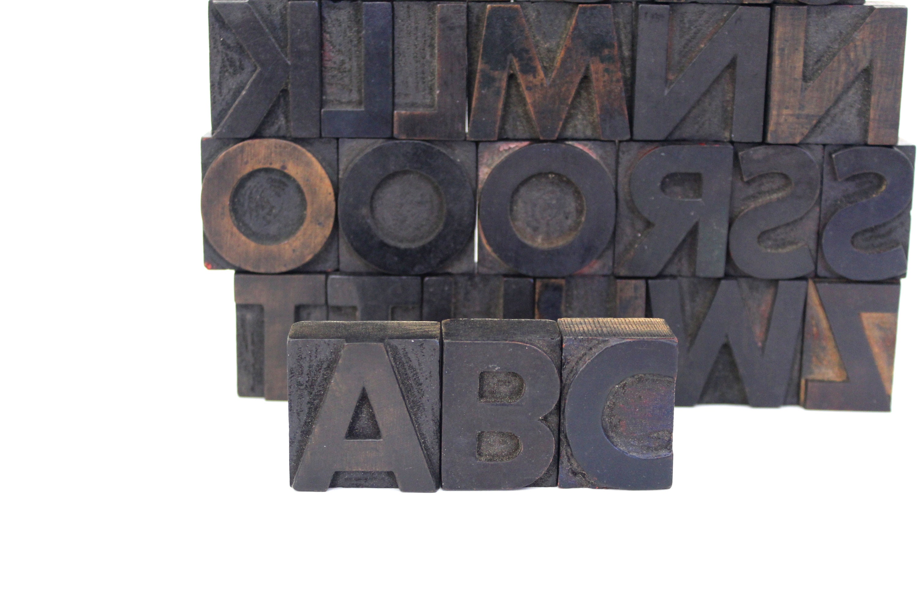 Wooden Letterpress Printing Blocks. Pick Your Wood Letters. | Etsy