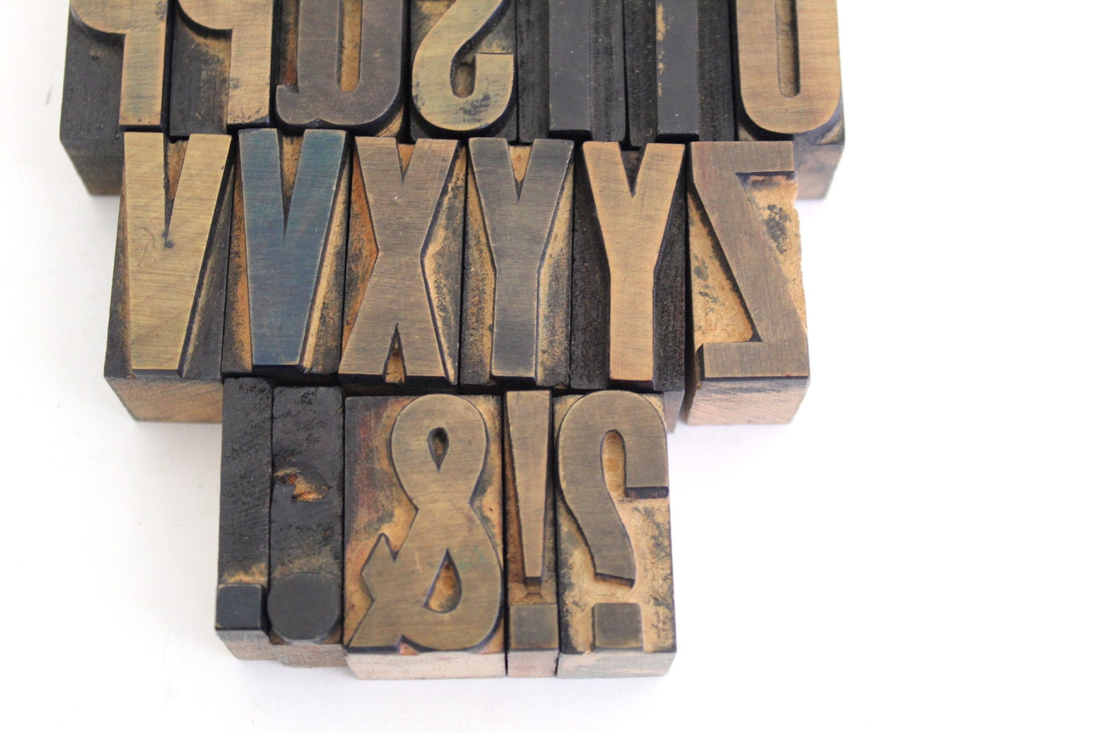 1 1/4 Vintage Wooden Letterpress Pick Your Letters for - Etsy