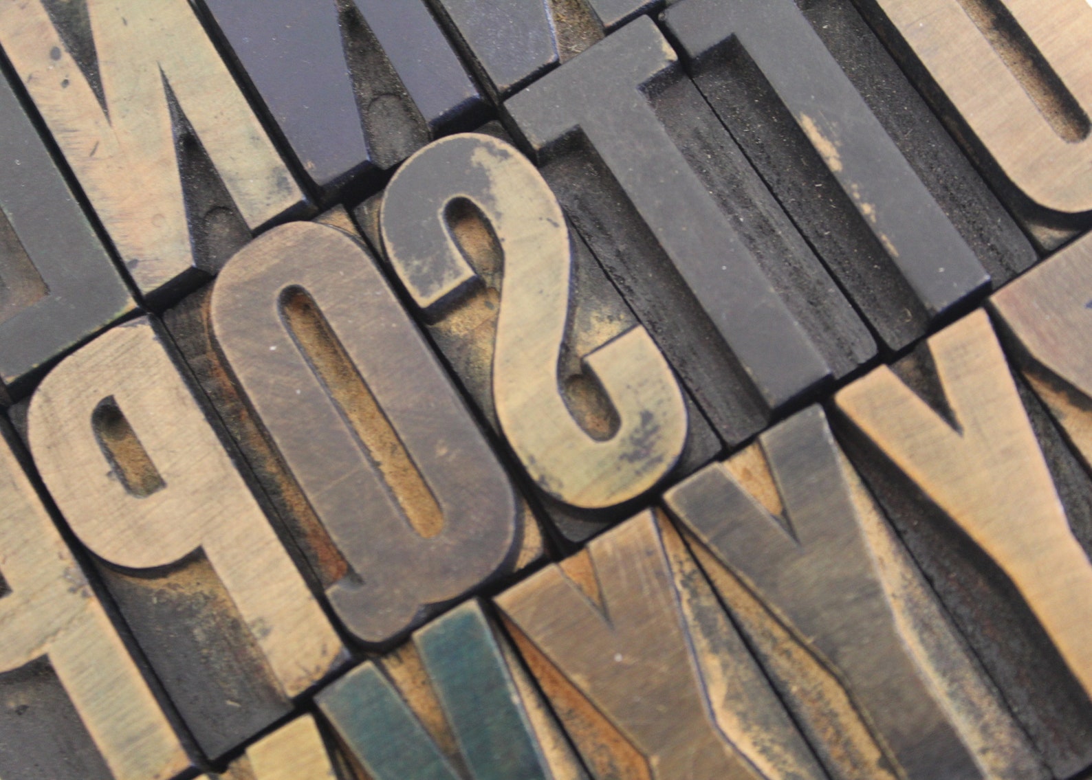 1 1/4 Vintage Wooden Letterpress Pick Your Letters for - Etsy