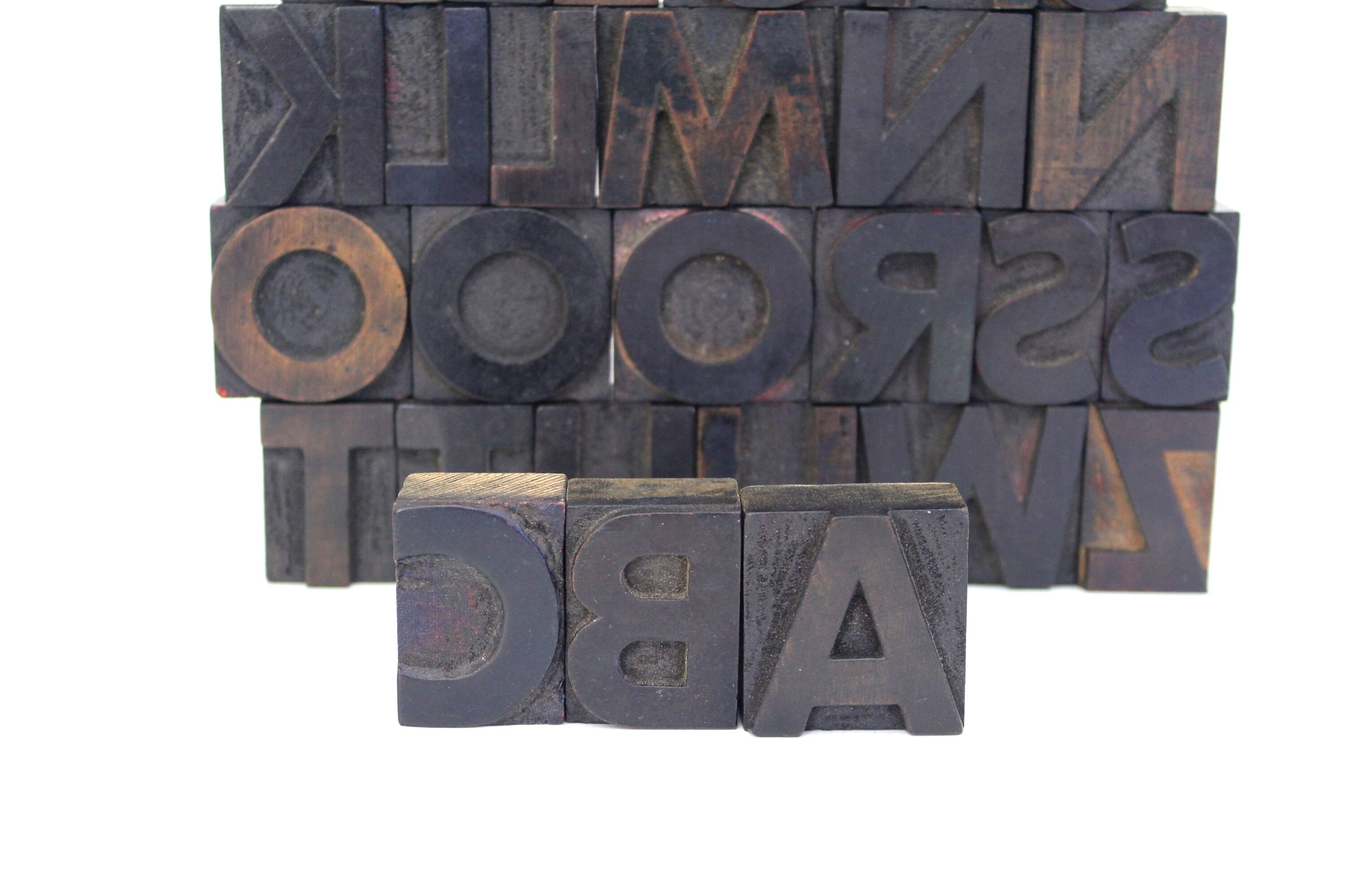 Wooden Letterpress Printing Blocks. Pick Your Wood Letters. | Etsy