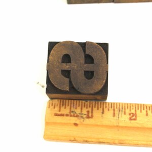 Pick Your Numbers. Vintage Wooden Letterpress Numbers 0 9 - Etsy