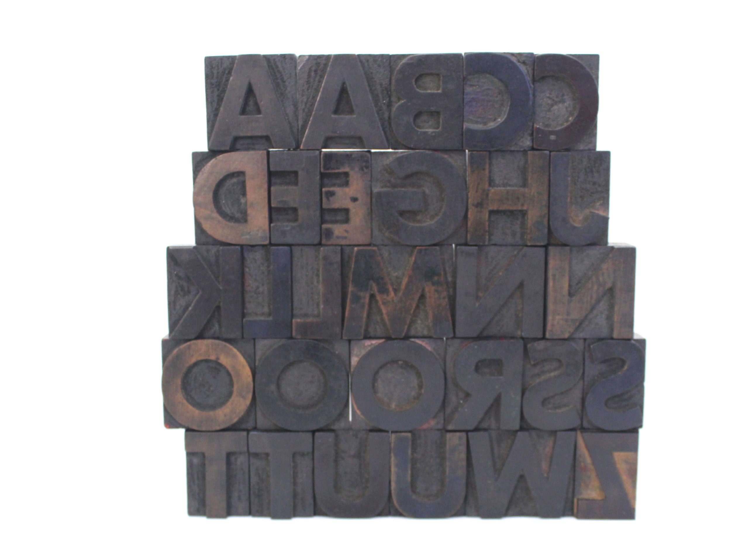 Wooden Letterpress Printing Blocks. Pick Your Wood Letters. | Etsy