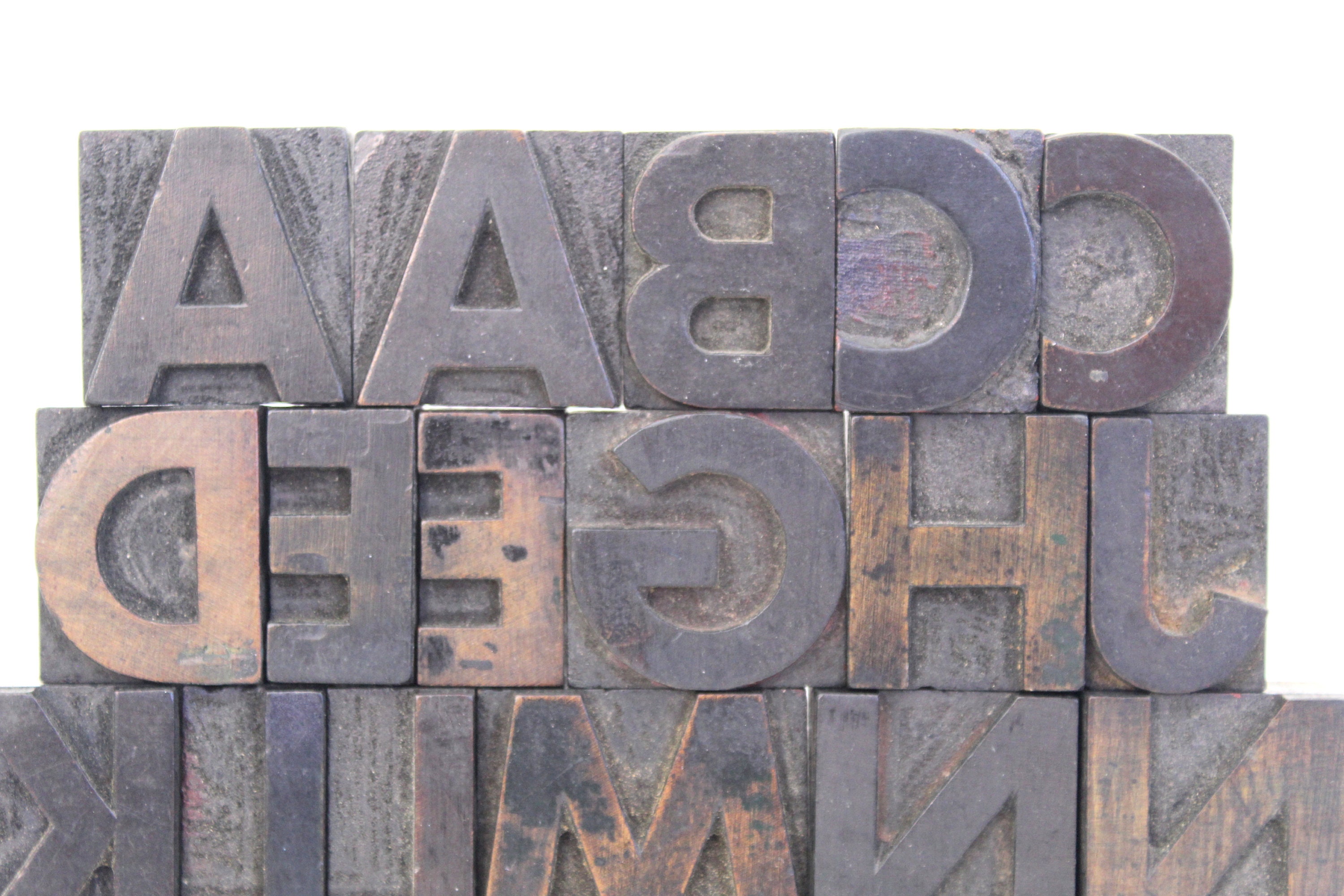 Wooden Letterpress Printing Blocks. Pick Your Wood Letters. | Etsy