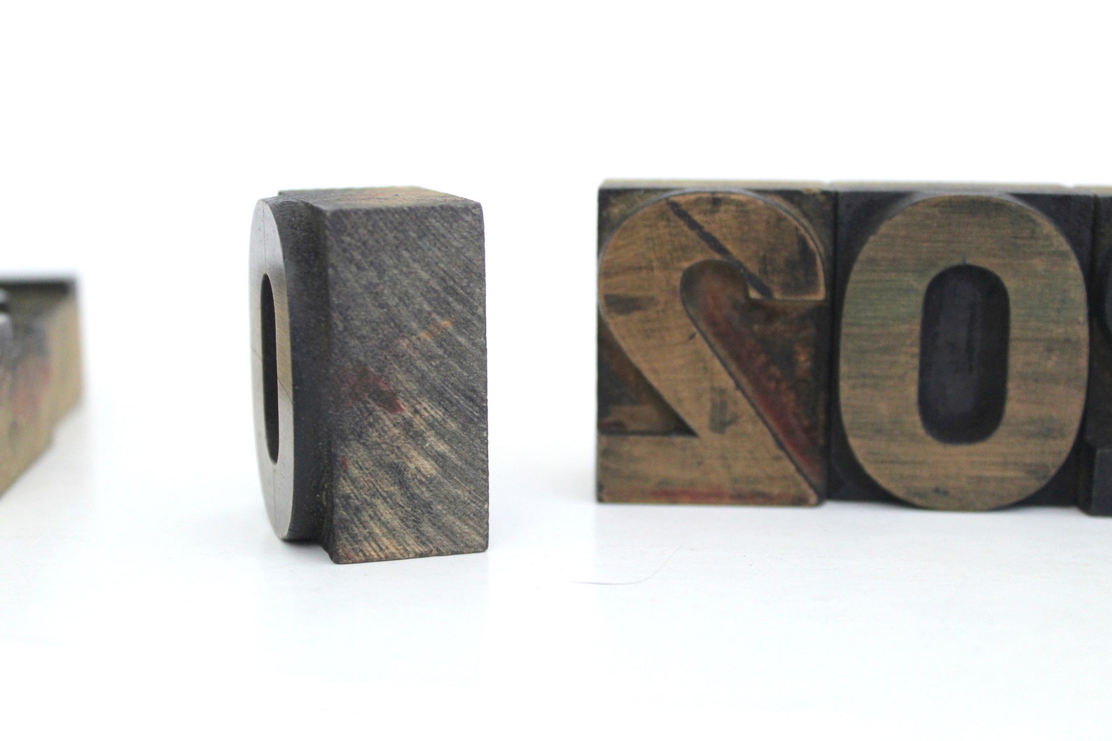 Wood Letterpress Numbers 1 1/2 Tall. 0 9 and | Etsy