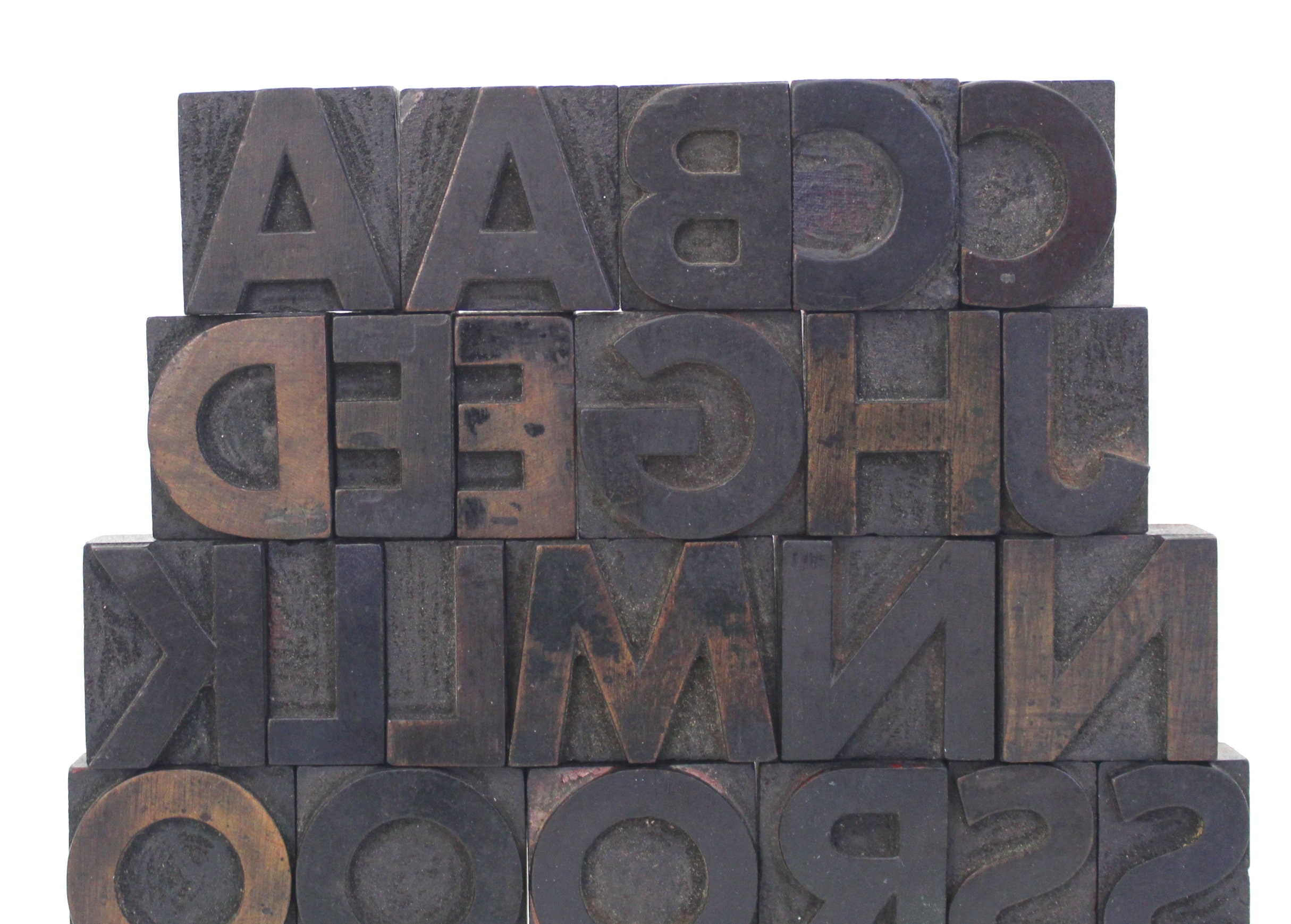 Wooden Letterpress Printing Blocks. Pick Your Wood Letters. | Etsy