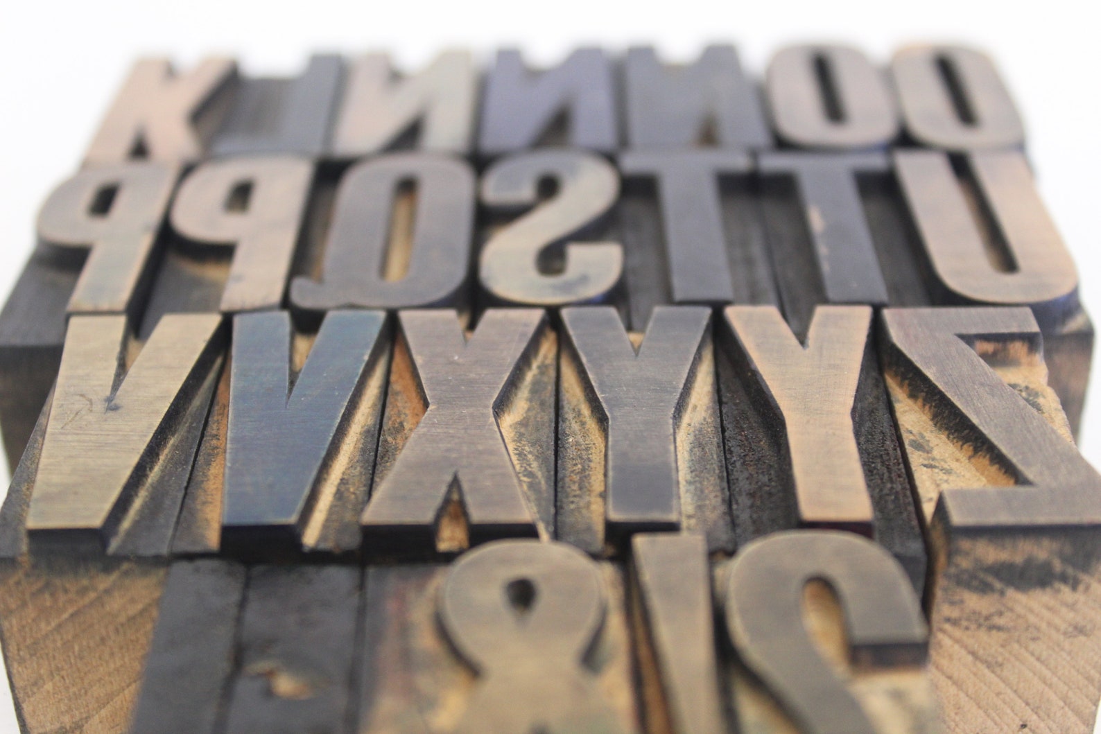 1 1/4 Vintage Wooden Letterpress Pick Your Letters for - Etsy