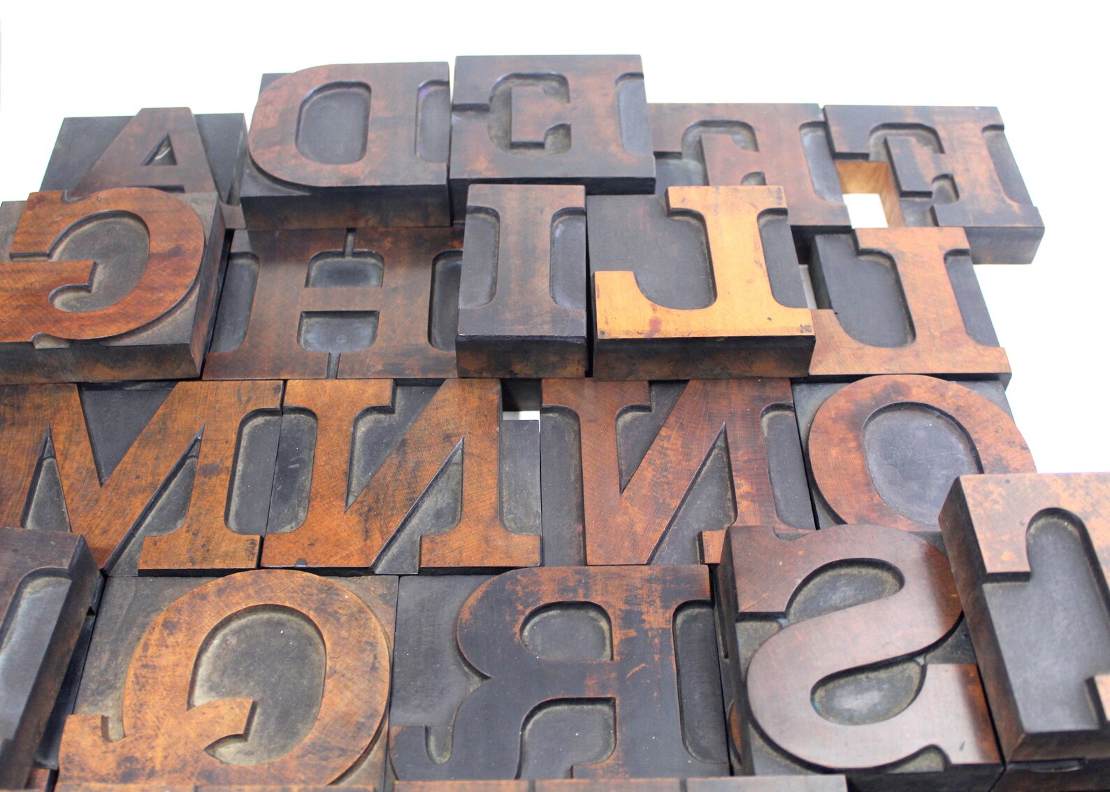 Large 3 1/4 Wood Letterpress. Antique Decorative Type by - Etsy