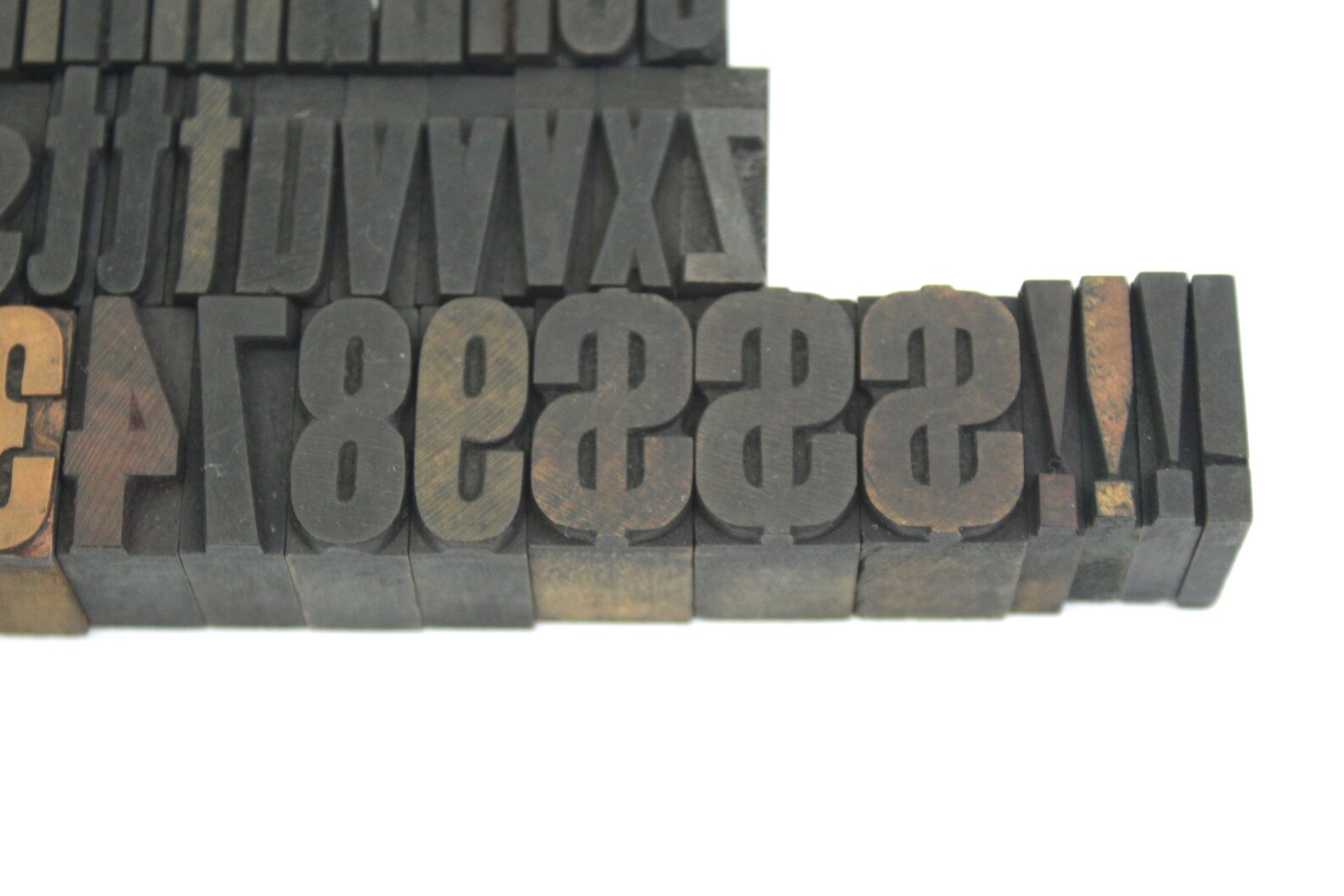 Letterpress Letters. One Inch Wood Type. Pick Your Lowercase - Etsy