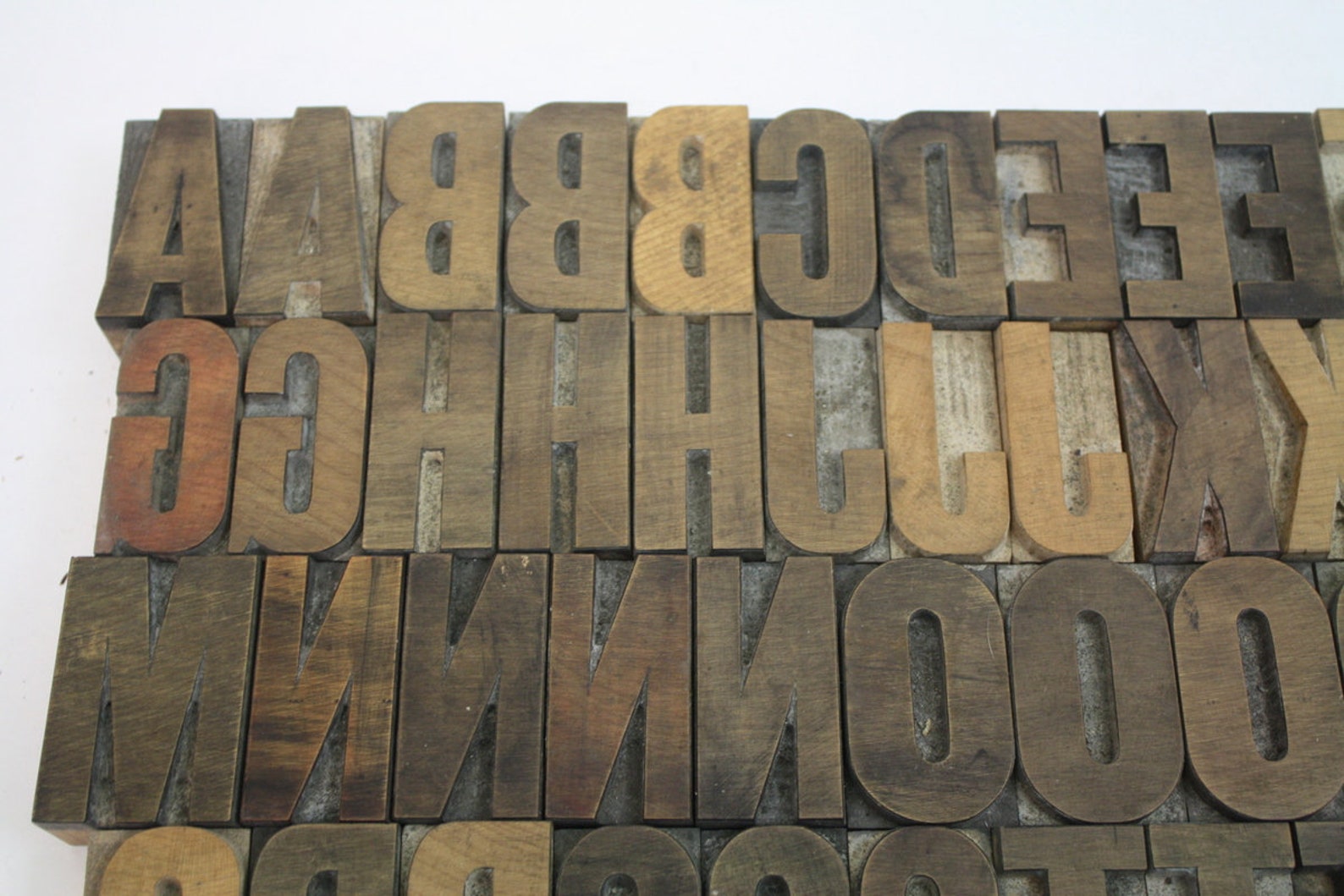 Wooden Letterpress Letters 2. Wood Type. Pick Your | Etsy