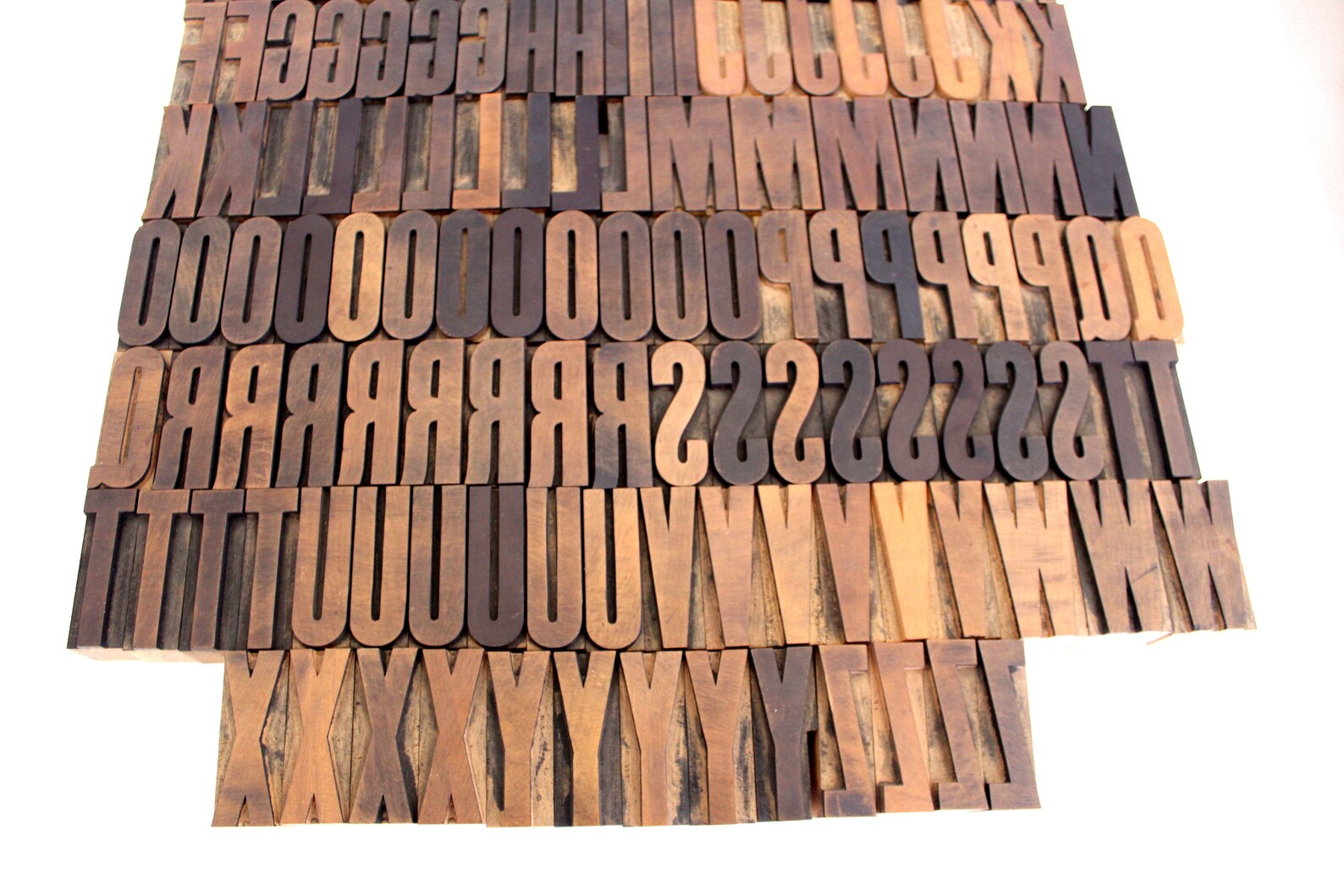 Vintage 2 Wooden Letterpress Letters. Pick Your Letters. | Etsy