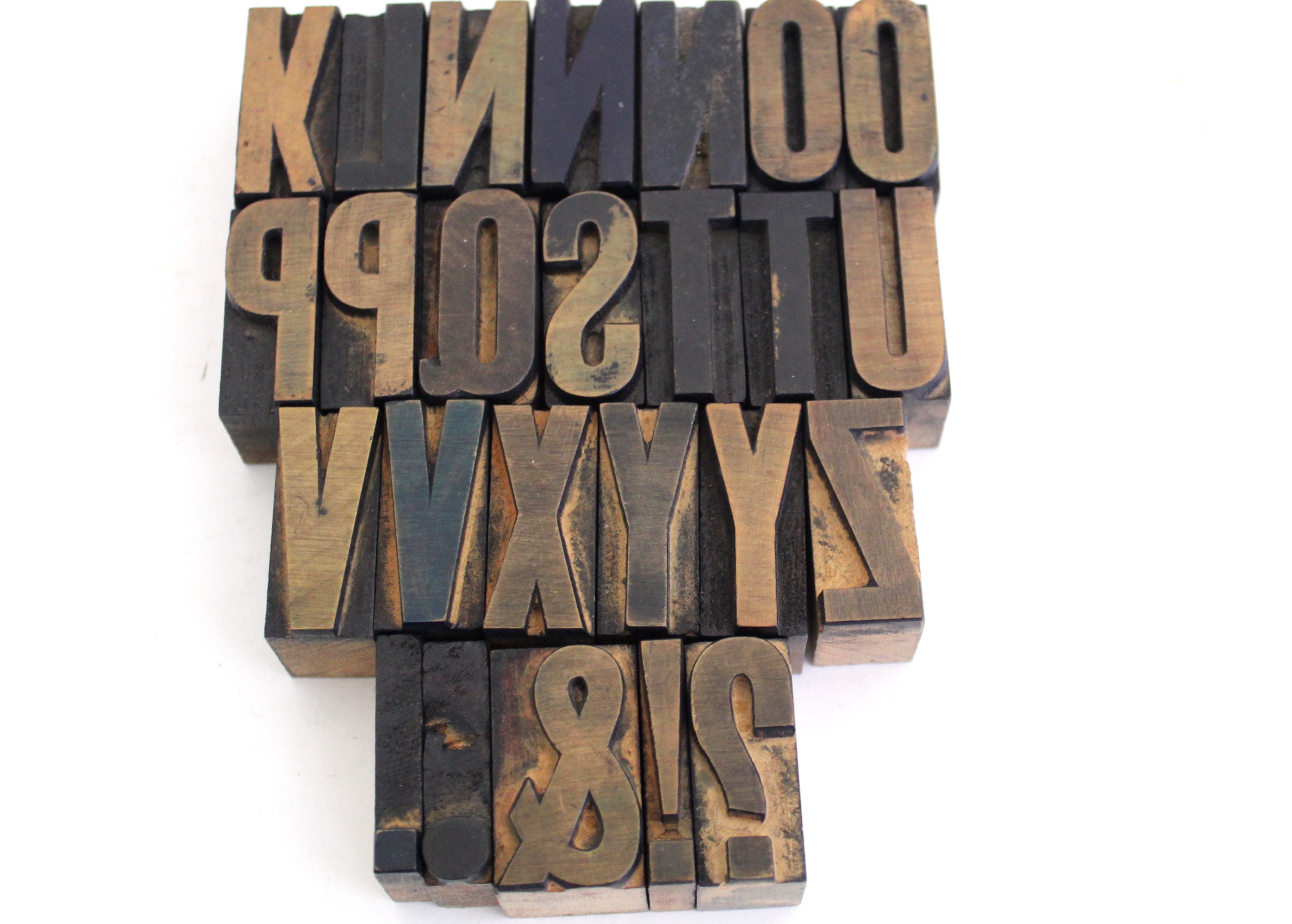 1 1/4 Vintage Wooden Letterpress Pick Your Letters for | Etsy