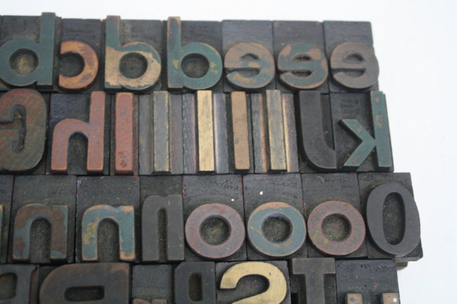 Wooden Letterpress Printers Type. Vintage 1 Wood Type - Etsy