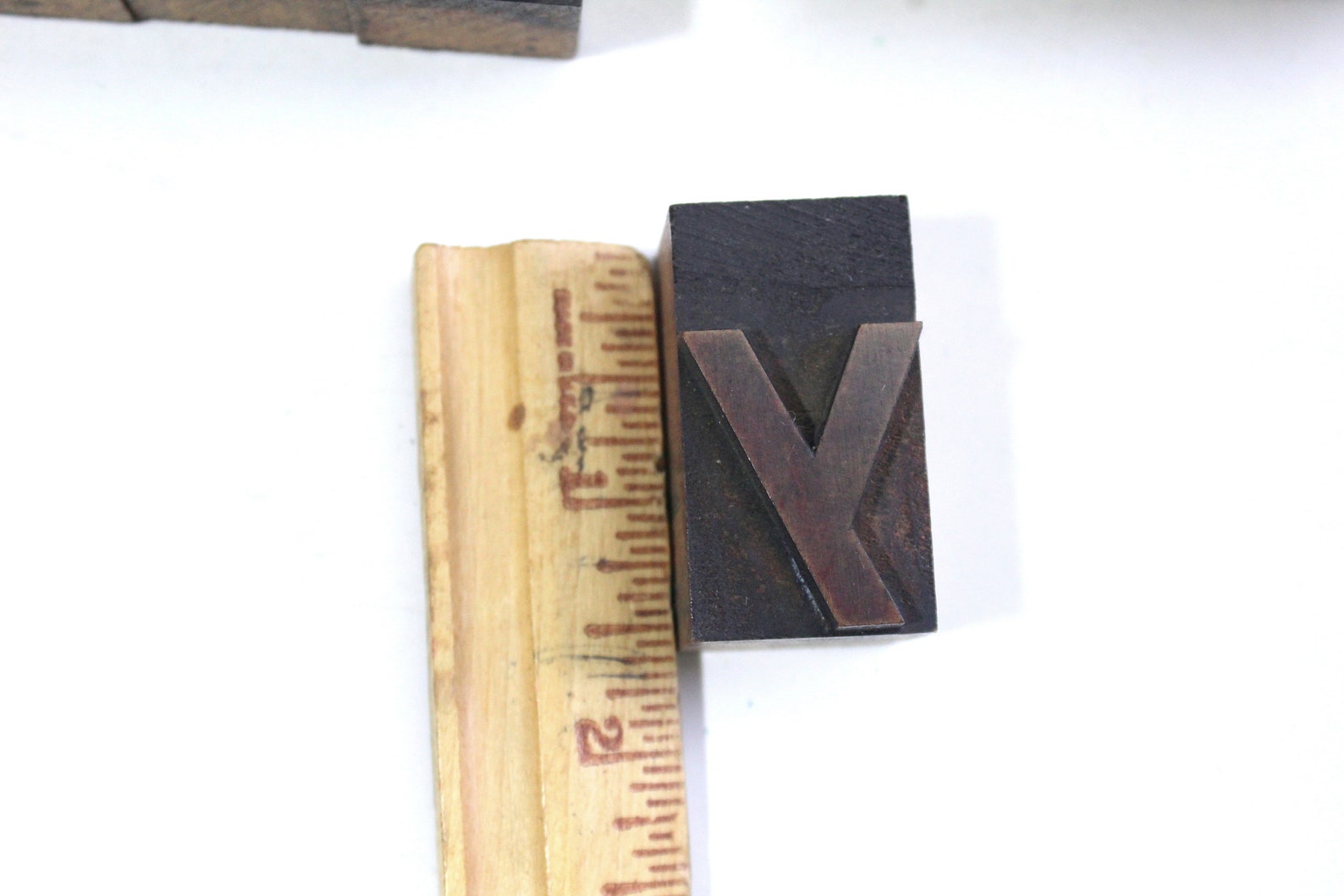 Wood Letterpress Printing Blocks. 1 3/8 Lowercase Wooden - Etsy