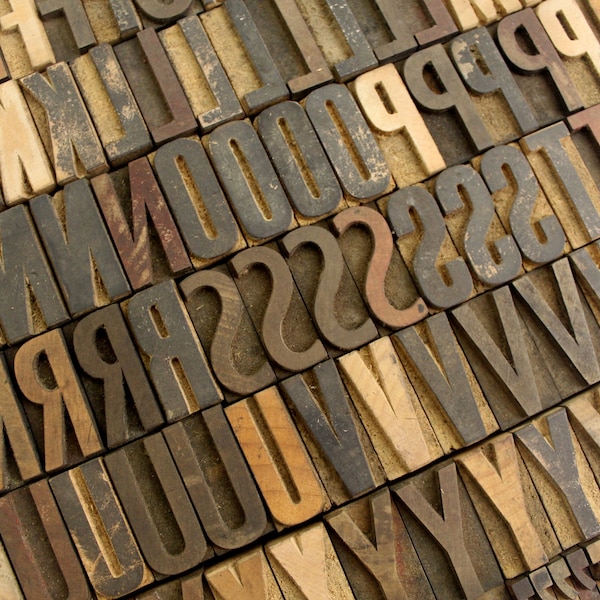 Wood Block Letters - Etsy