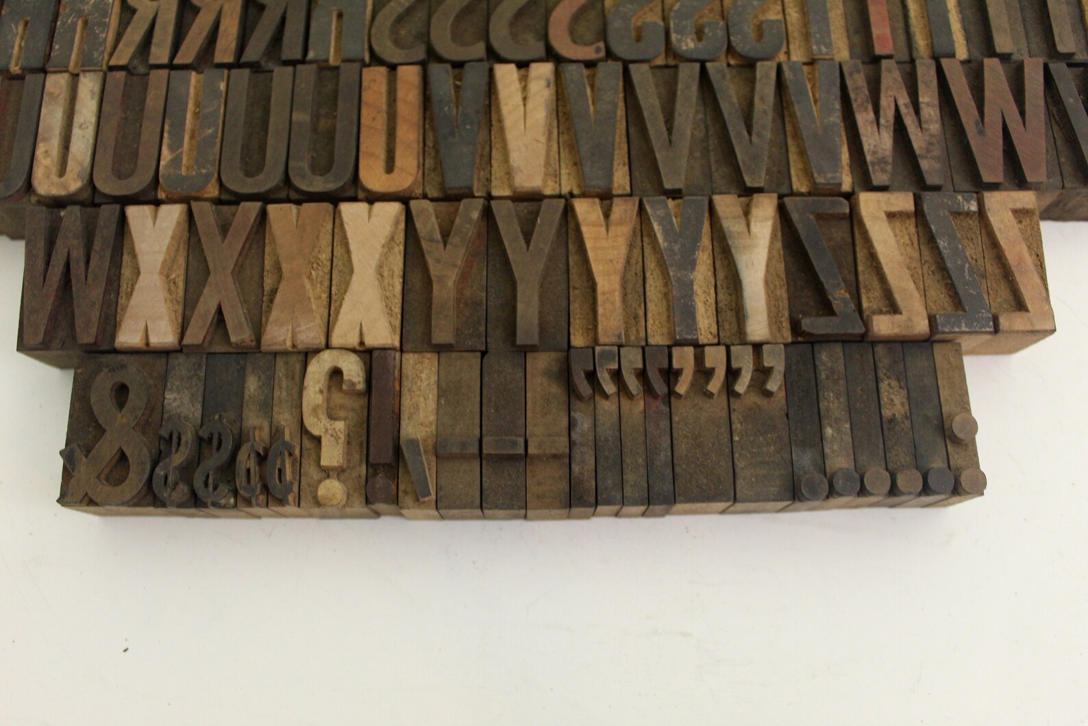 Vintage 1 3/8 Wooden Letterpress Letters. Pick Your - Etsy