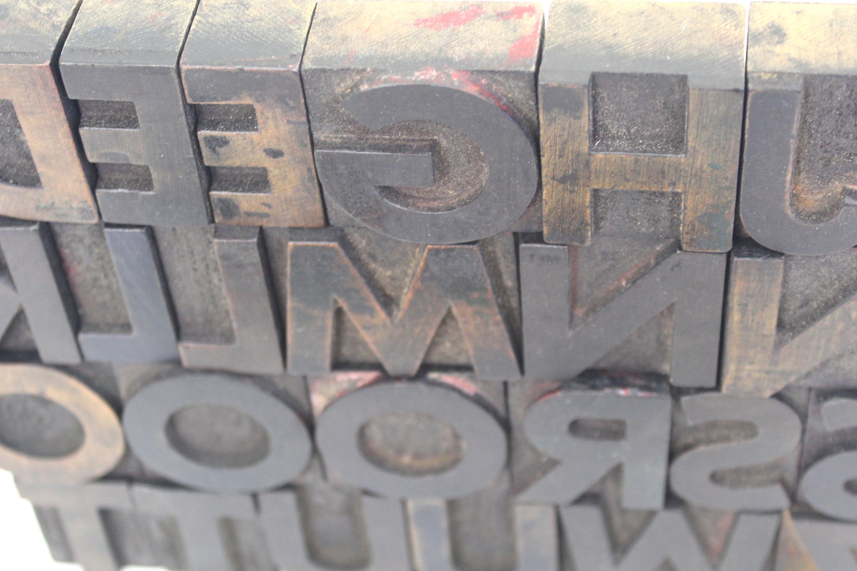 Wooden Letterpress Printing Blocks. Pick Your Wood Letters. | Etsy