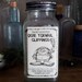 Ogre Toenail Clippings. Apothecary Glass Jar. Halloween Decor. - Etsy