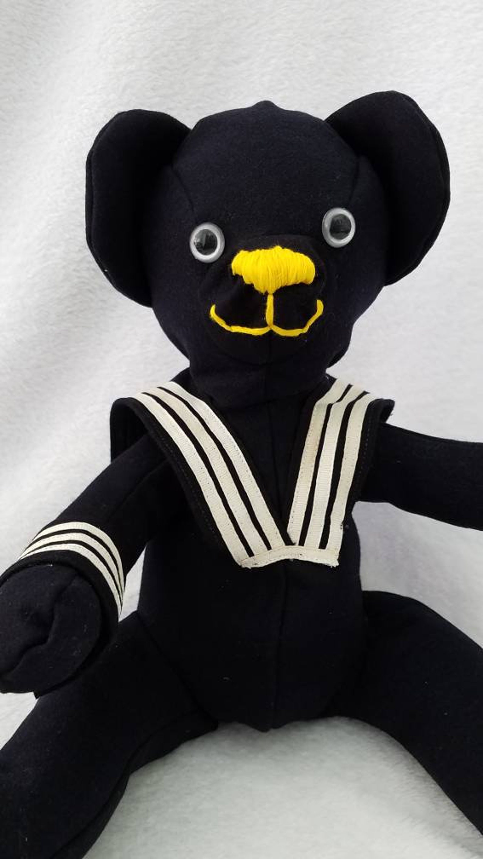 Hero Bear Sympathy Bear Memory Bear Keepsake Made From - Etsy