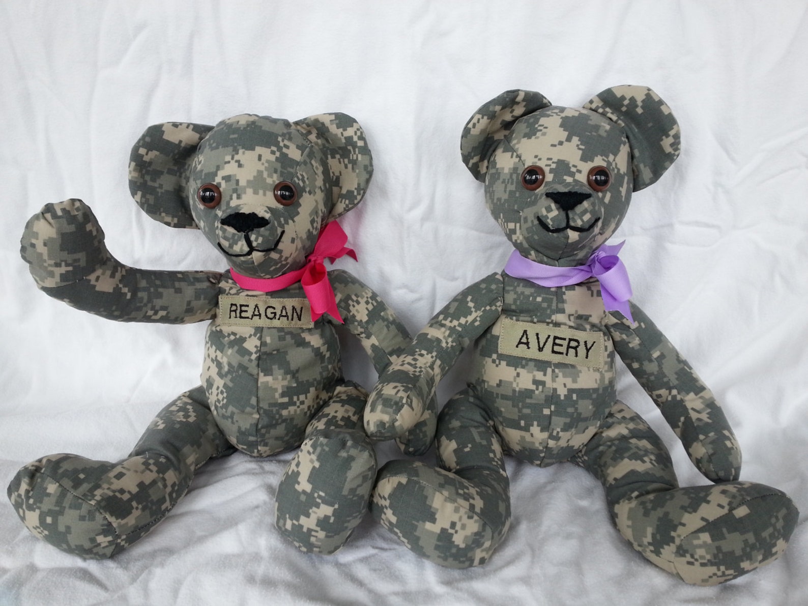 Hero Bear Sympathy Bear Memory Bear Keepsake Made From - Etsy