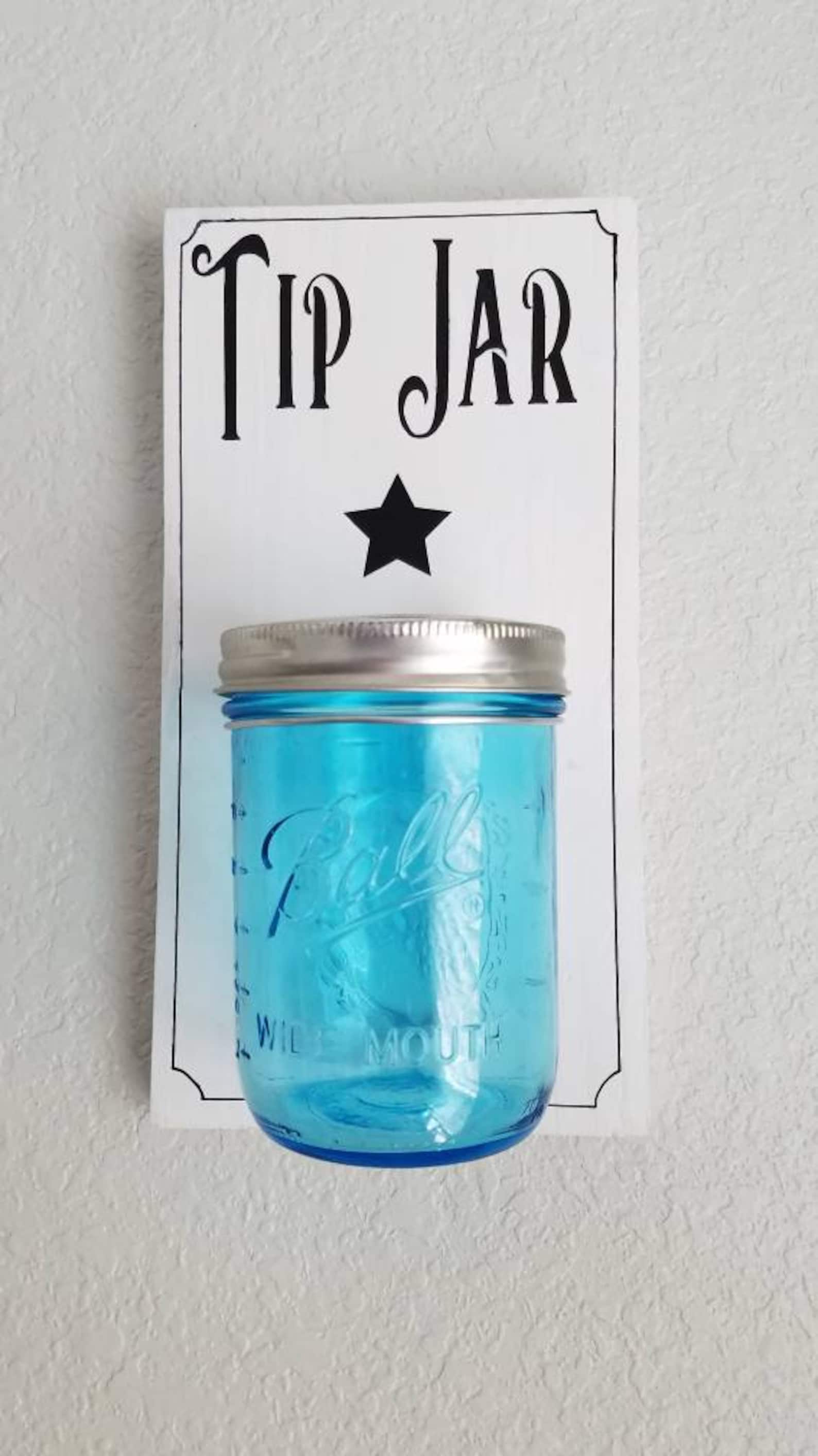 Tip Jar. Change Jar. Laundry Room Decor. Farmhouse Style. | Etsy