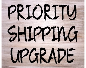 Priority Shipping - Etsy