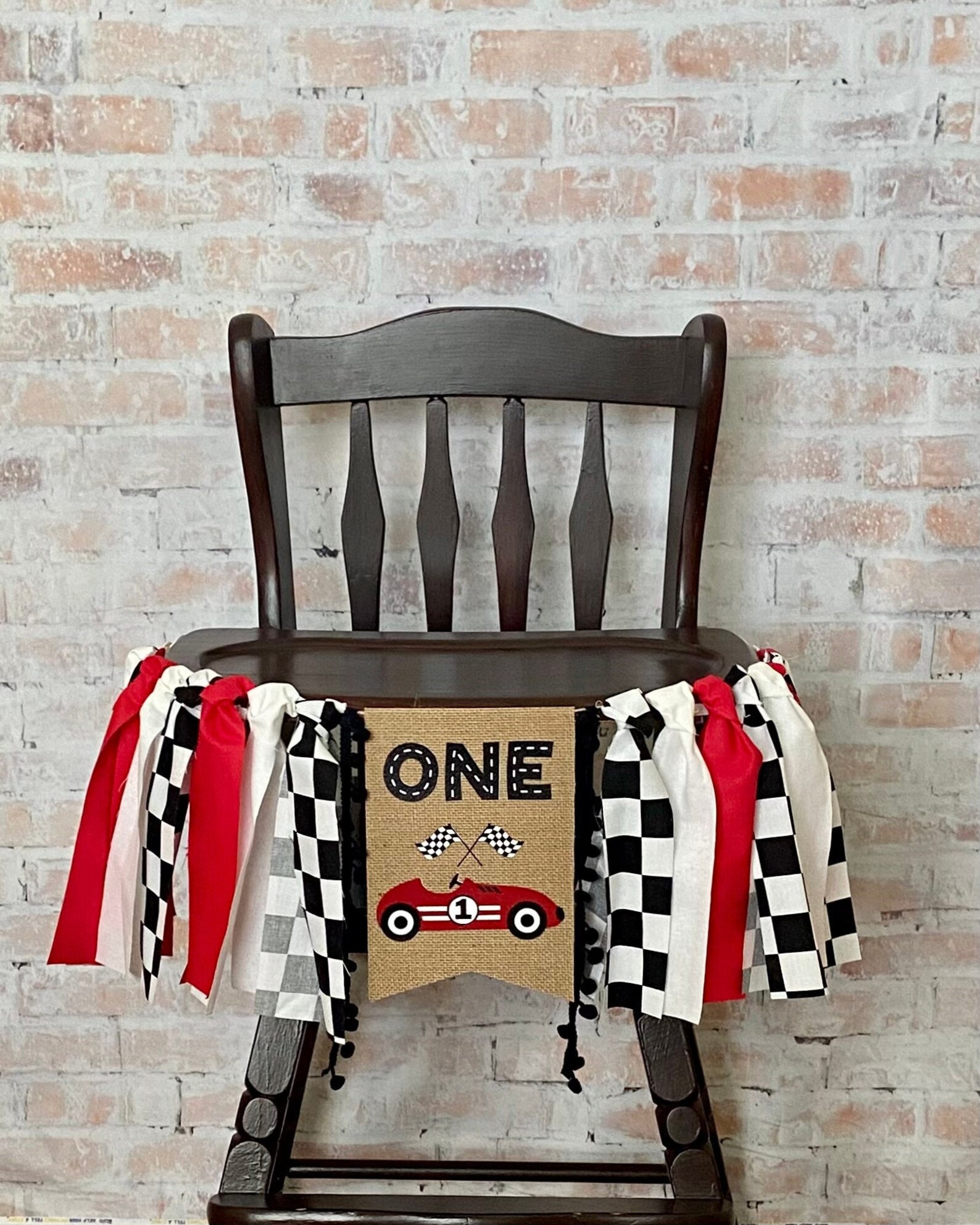 Race Car High Chair Banner. First Birthday High Chair Race Car Banner ...