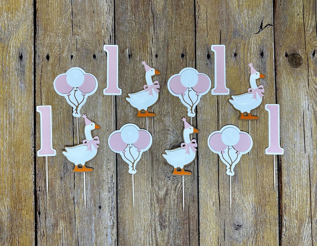 One Silly Goose Cupcake Toppers. One Silly Goose Cake Topper. One Silly ...