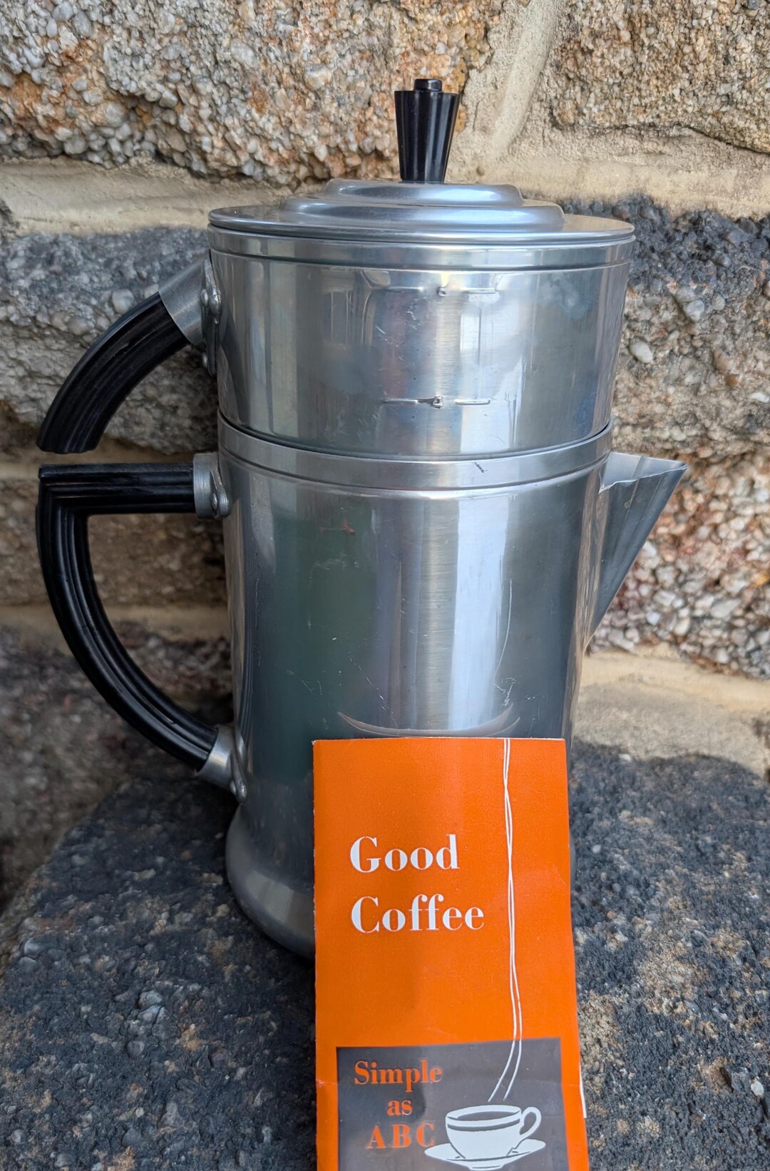 Vintage Wear-ever Coffee Pot 6 Cup Drip O Later #956 - Etsy