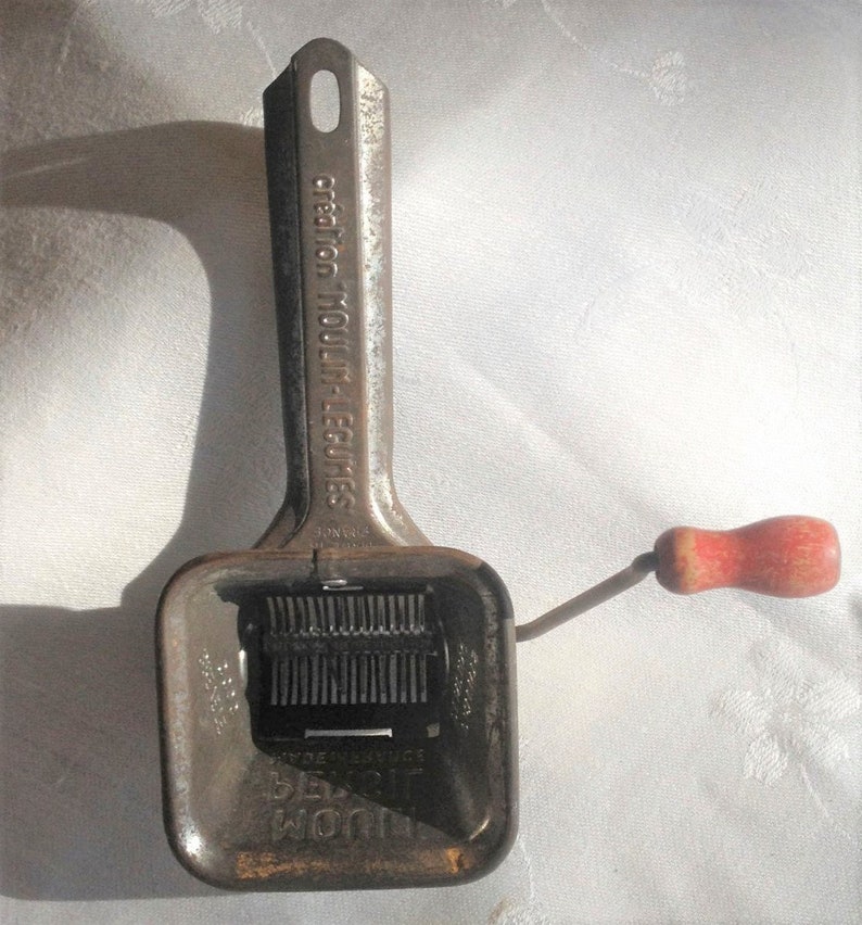 Antique Mouli Persil Cheese and Food Grater Shredder | Etsy