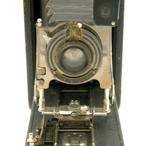 Kodak 3A Folding Pocket Model C Camera, Antique Large Folding Camera ...