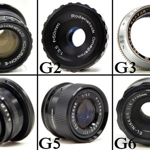 Enlarger Lens, Selection of Enlarger Lenses, Lenses for 35mm & 120 ...