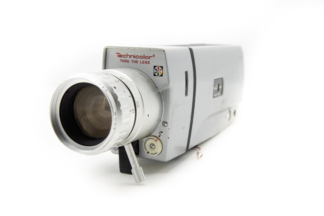 Vintage Movie Camera Technicolor Super VI Manual Super 8 - Etsy Singapore