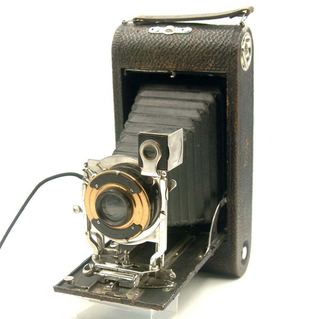 Vintage Folding Camera, No 3A Ansco, 1920s Folding Camera, Roll Film ...