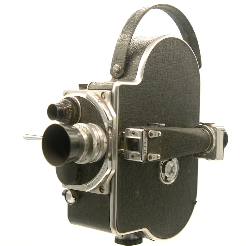 Bolex H16 Movie Camera, Vintage Camera With 27mm F1.4 Leitz Hektor Lens ...