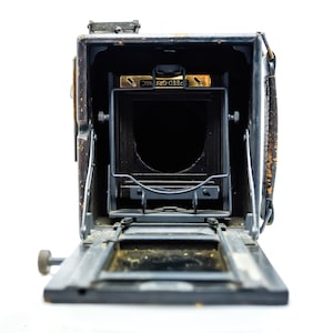 Vintage Speed Graphic, WW II Camera, 3x4 Speed Graphic Camera, Large Format Camera, Vintage ...