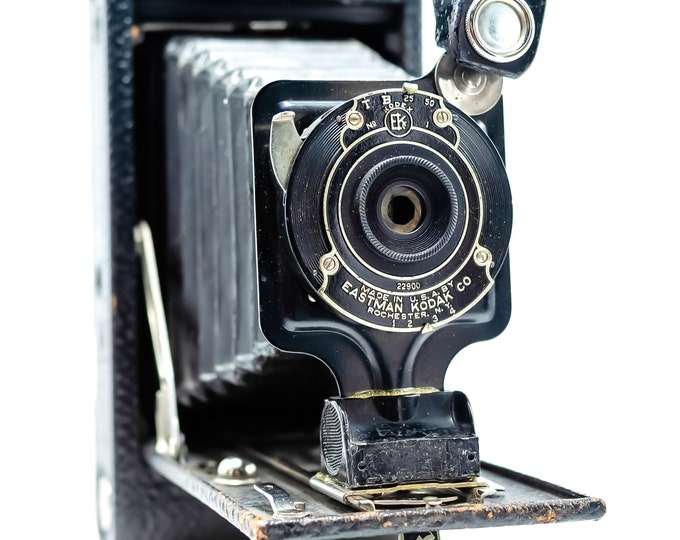 Vintage Camera Kodak No. 2C Autographic Kodak JR Folding Camera, Camera ...