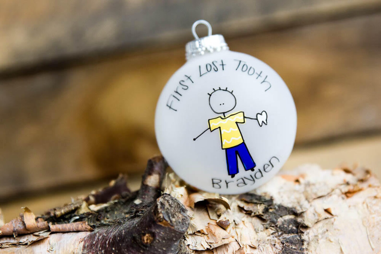 First Lost Tooth Christmas Ornament Personalized for Free | Etsy
