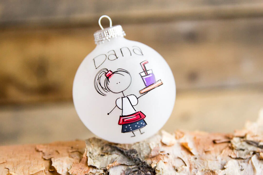 Waiter/waitress Profession - Christmas Ornament - Personalized for Free ...