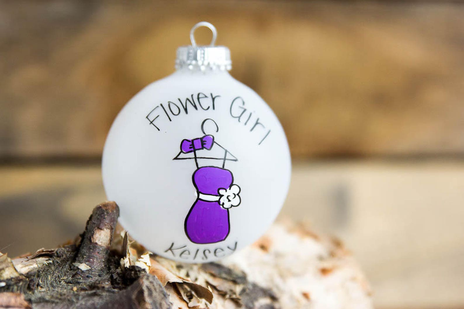 Ring Bearer/flower Girl Christmas Ornament - Personalized for Free - Etsy