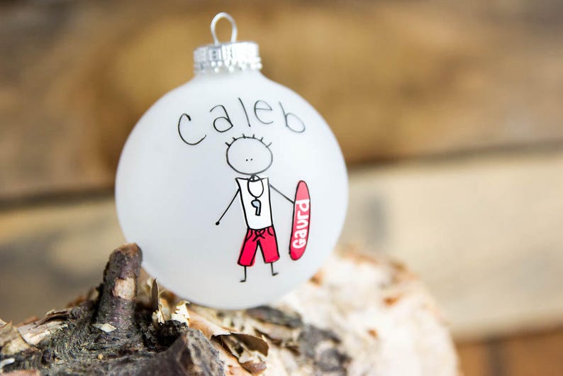 Lifeguard Profession/Job Christmas Ornament Personalized | Etsy