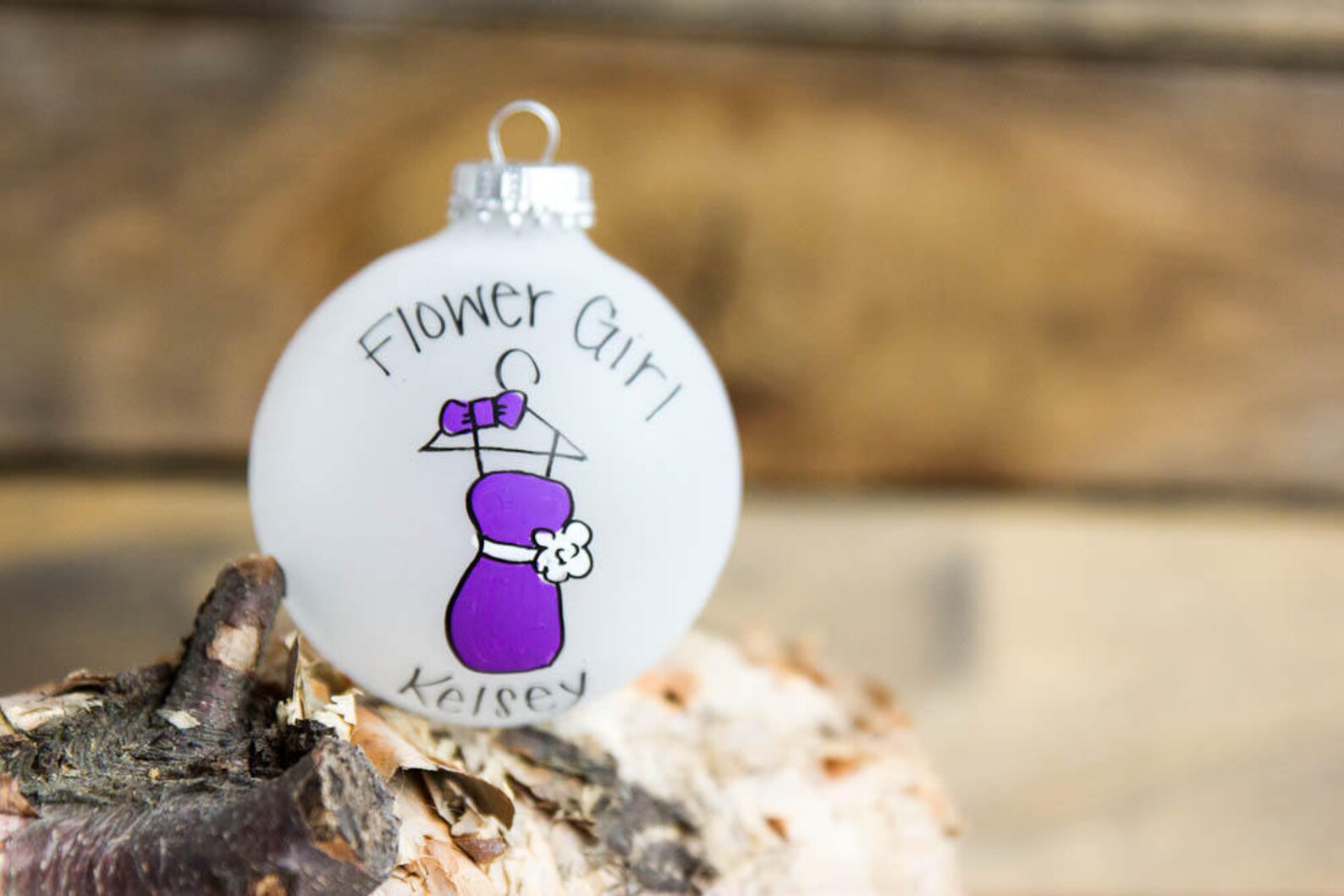 Ring Bearer/flower Girl Christmas Ornament - Personalized for Free - Etsy