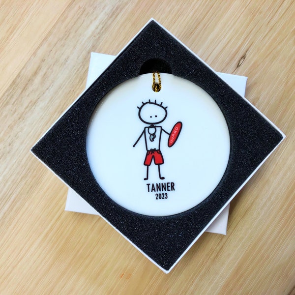 Lifeguard Ornament - Etsy