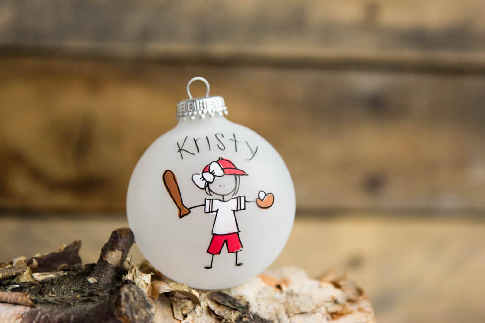Baseball Player Christmas Ornament Personalized for Free - Etsy