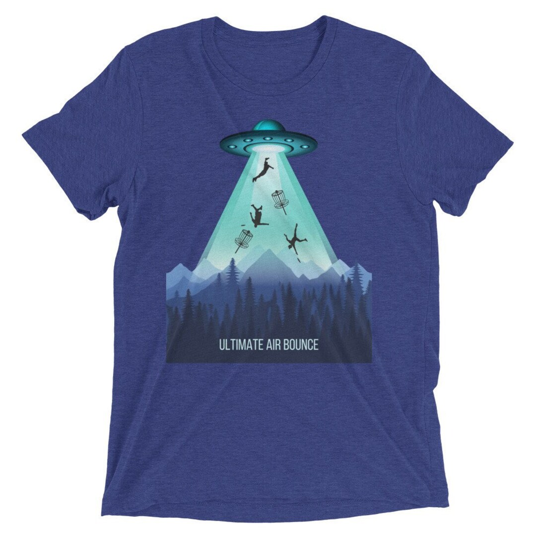 Super Soft Alien Abduction Disc Golf Unisex Short Sleeve T-shirt - Etsy