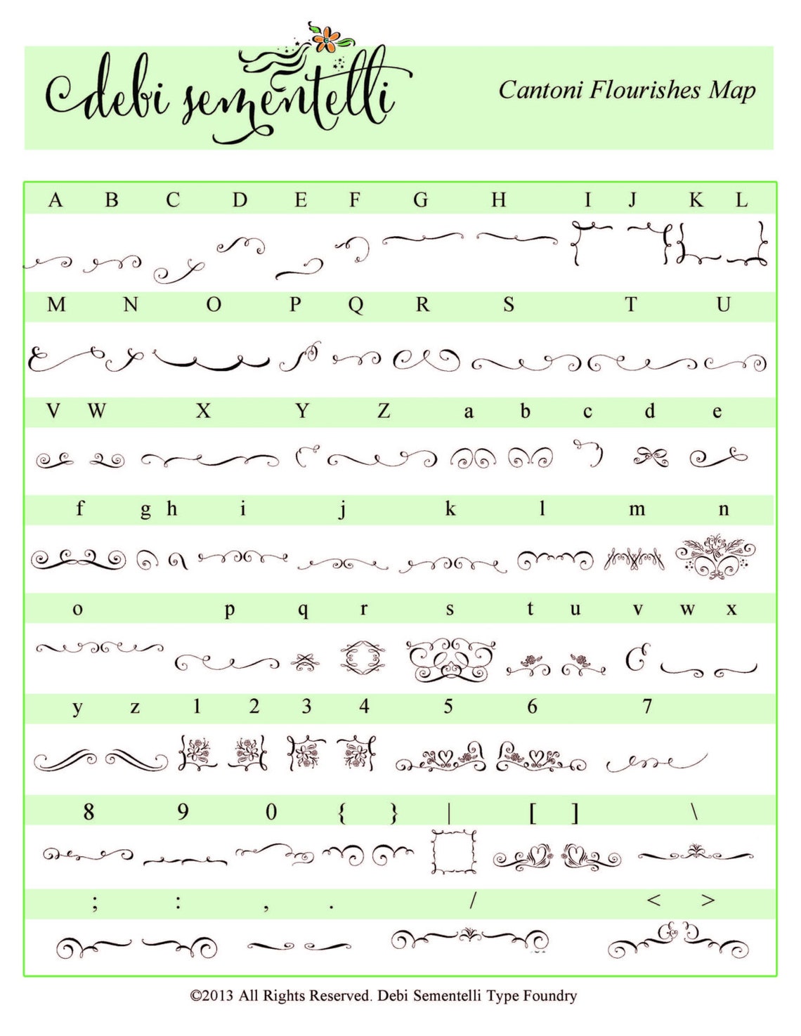 Cantoni Total Design Calligraphy Font Package - Etsy