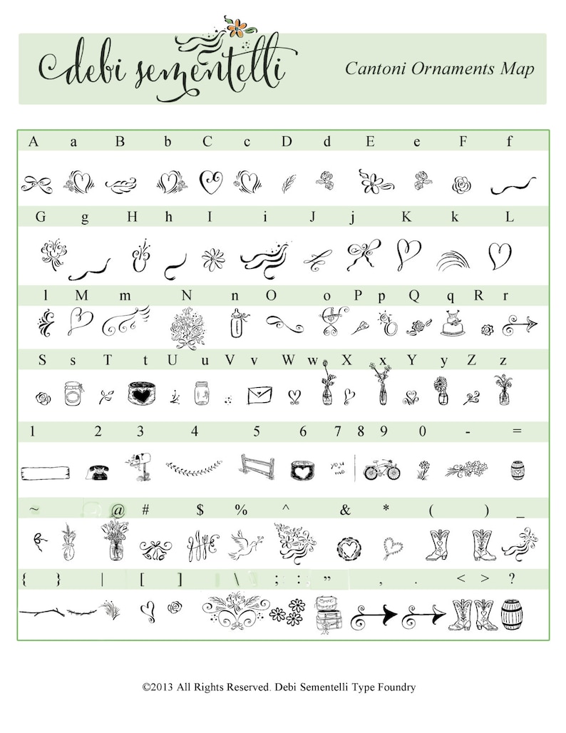 Cantoni Total Design Calligraphy Font Package - Etsy