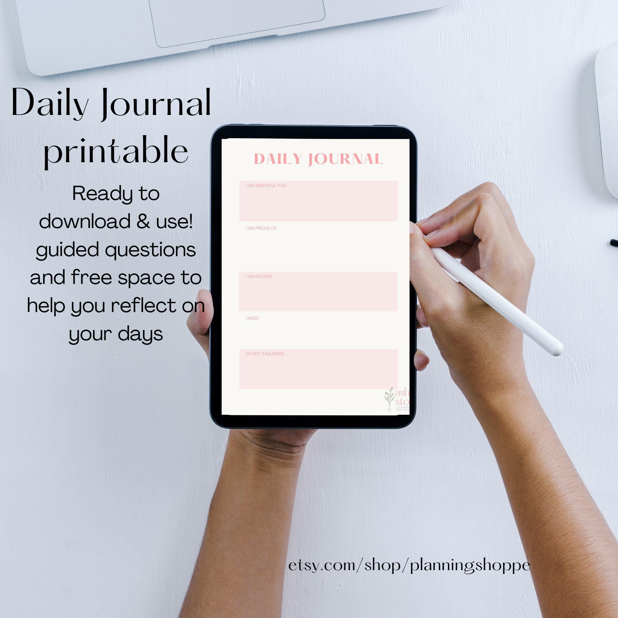 Daily Journal Printable - Etsy