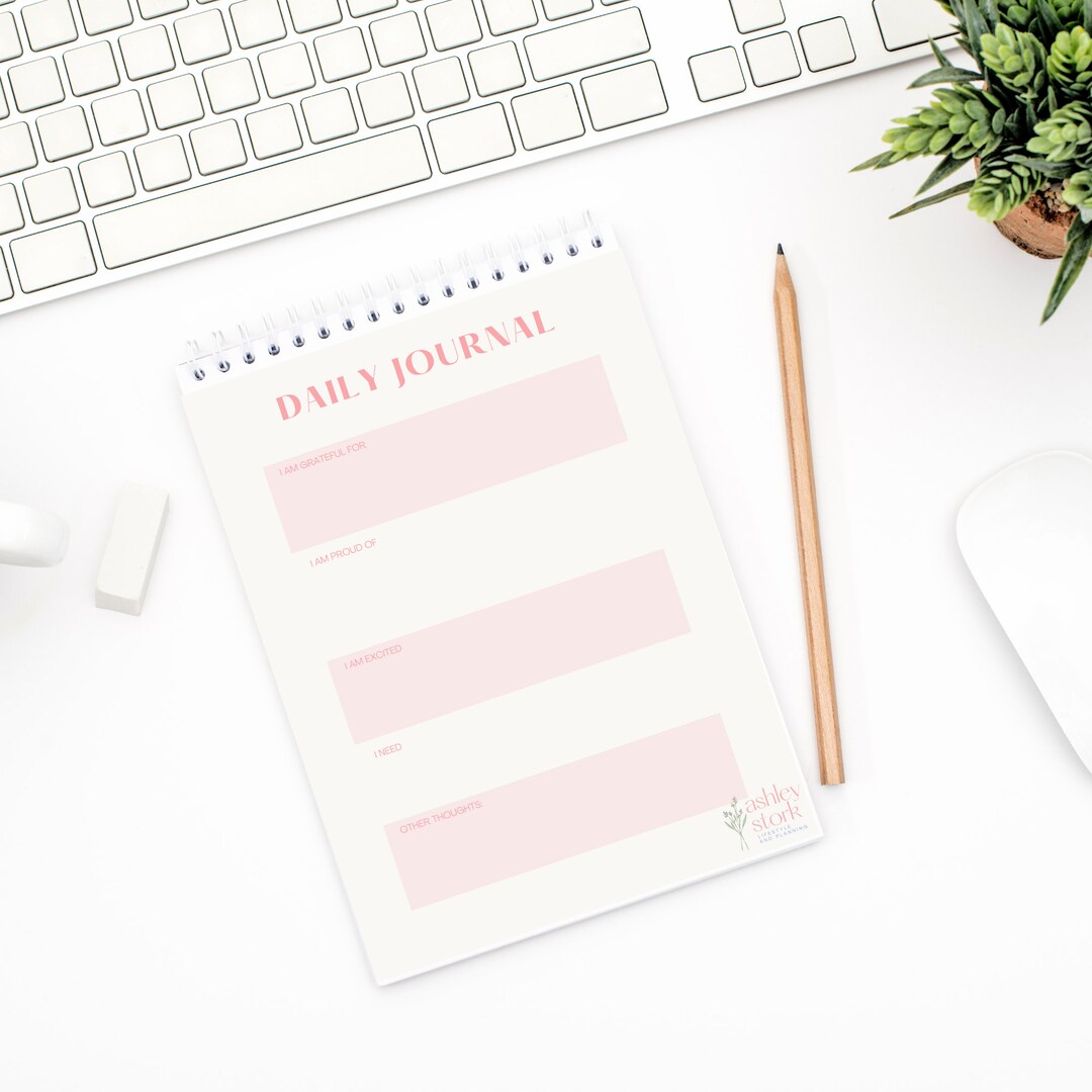 Daily Journal Printable - Etsy