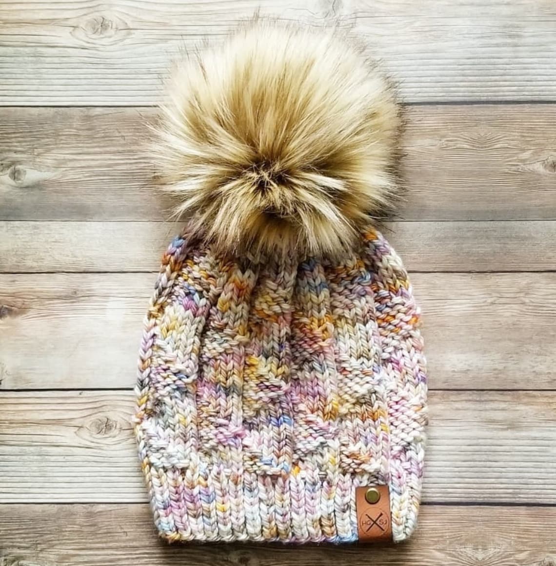 KNITTING PATTERN The KOBE Beanie Textured Knit Pattern | Etsy