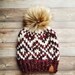 KNITTING PATTERN | the LEO Beanie | Fair Isle Colorwork Knit Pattern ...